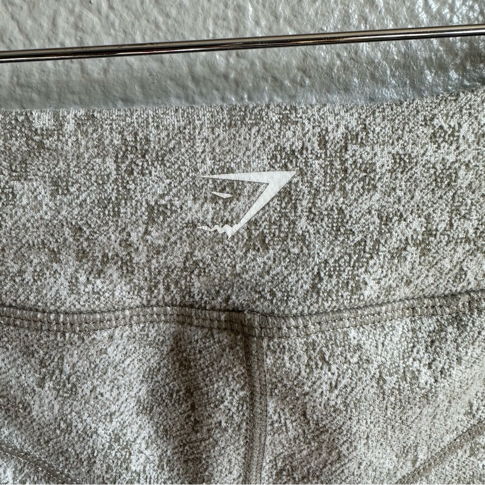 Gymshark Compression Fit Fleur Texture Leggings Washe… - Gem